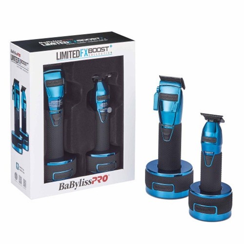 BaByliss PRO LimitedFX Boost+ Collection Clipper/Trimmer Set with Base ...