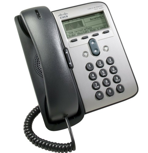 CISCO CP-7911G IP-PHONE CP7911 IP-PHONE VoIP IP-TELEFON 48V PoE POWER ...