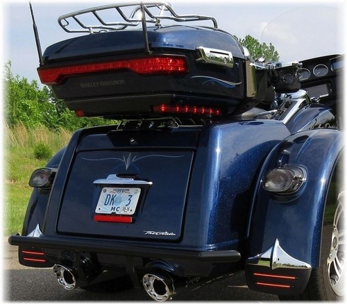2014-Up Harley Touring & Trike Tour-Pak Relocator for Harley Touring ...