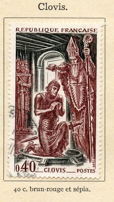 Non-contractual photo / France Obliterated Stamp No. 1496 Clovis | eBay