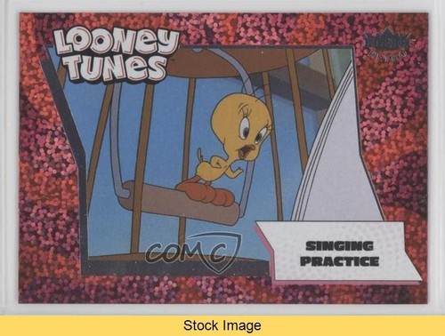 2024 Fleer Retro Looney Tunes Red Glitter Tweety Bird Tweety #65 READ ...