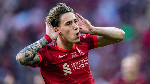 KOSTAS TSIMIKAS SIGNED LIVERPOOL 2022 FA CUP FINAL SHIRT REPLICA COA ...