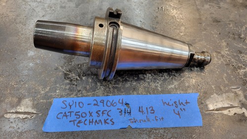 SYIC Techniks CAT50 3/4" Endmill End Mill Tool Holder 4" Gage ...