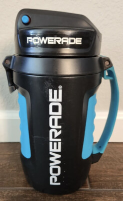 Powerade 64oz / 1.9L Thermos Water Jug AutoSpout Lock 2015 Coca-Cola | eBay