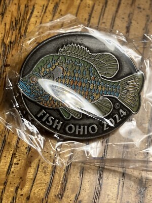 2024 FISH OHIO PIN—LONGEAR SUNFISH/NEW! | eBay