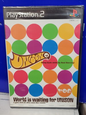 UNiSON (2000, Tecmo) Brand New Factory Sealed Japan Playstation 2 PS2 ...