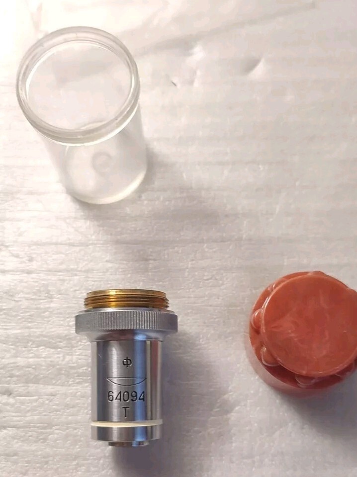 LOMO Microscope Objective 40x 0.75 WI Phase Water Immersion RMS | eBay