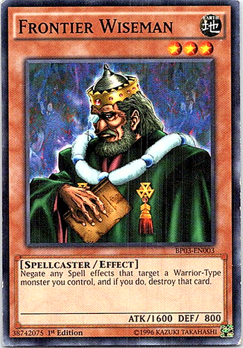 Frontier Wiseman BP03-EN003 Yu-Gi-Oh! Card Light Play 1st Edition | eBay