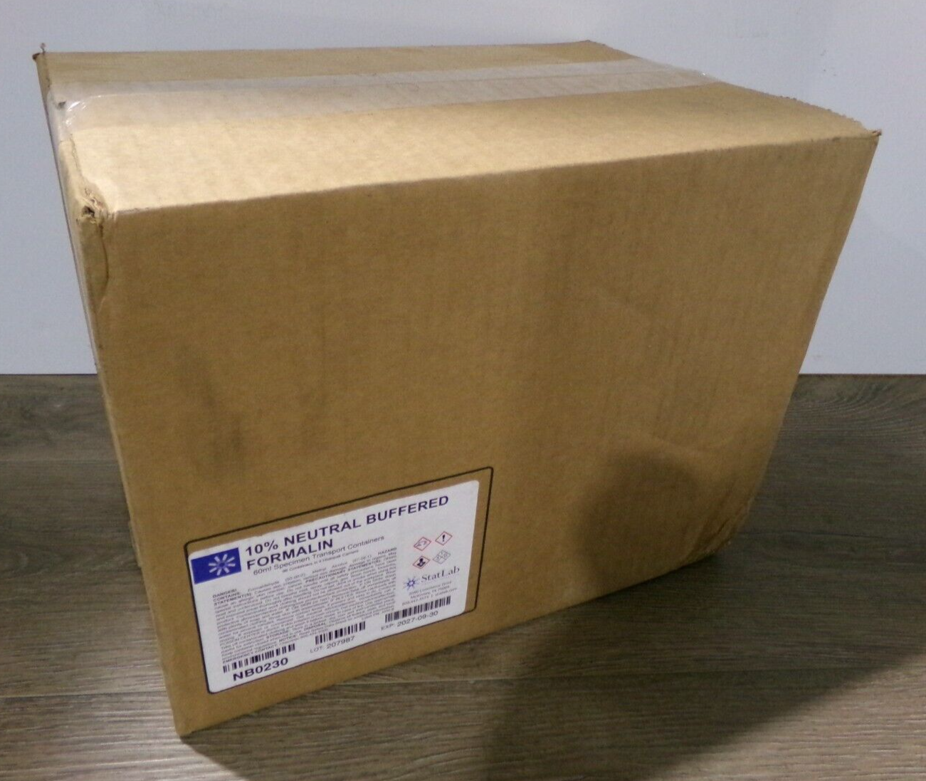 Case of 96 StatLab 10% Neutral Buffered Formalin, 60ml Containers ...