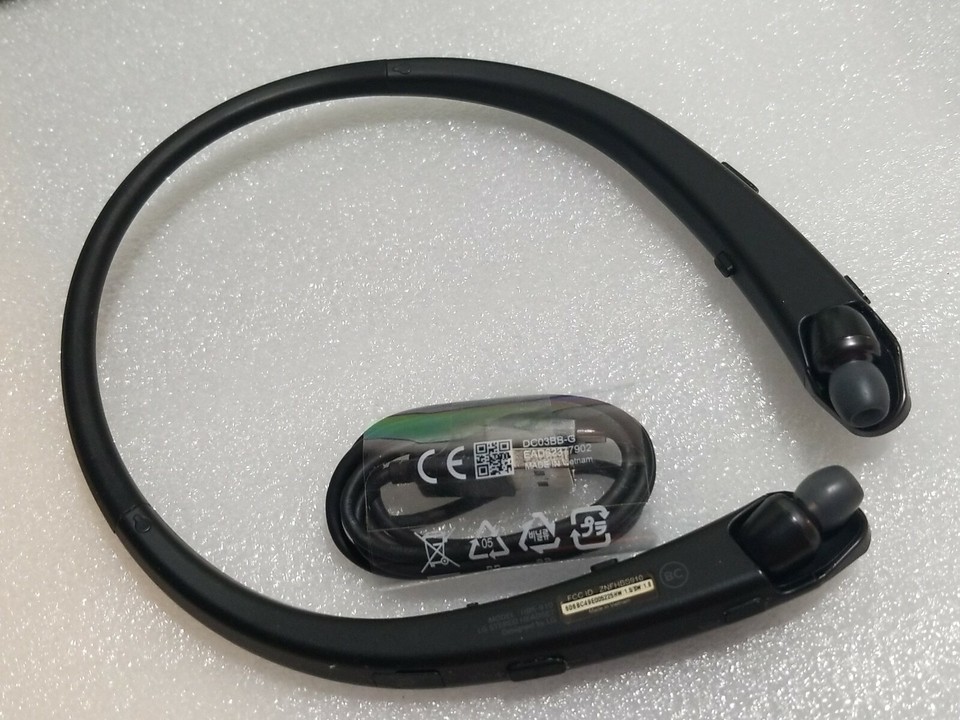 Genuine LG Tone Infinim HBS-910 Bluetooth Stereo Headset Harmon Kardon ...