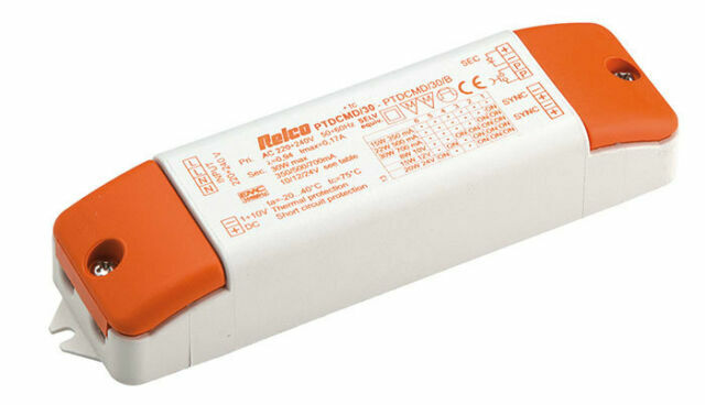 Relco Ptdcmd/30/b Dimmable LED Transformer Jolly Powerminiled Dim25 ...