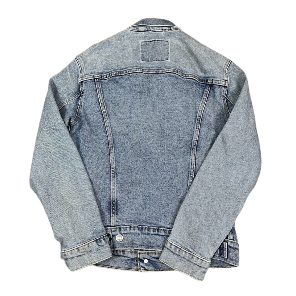 Levi's Men's Trucker Jacket Light Stonewash Blue 723340422 All Sizes | eBay