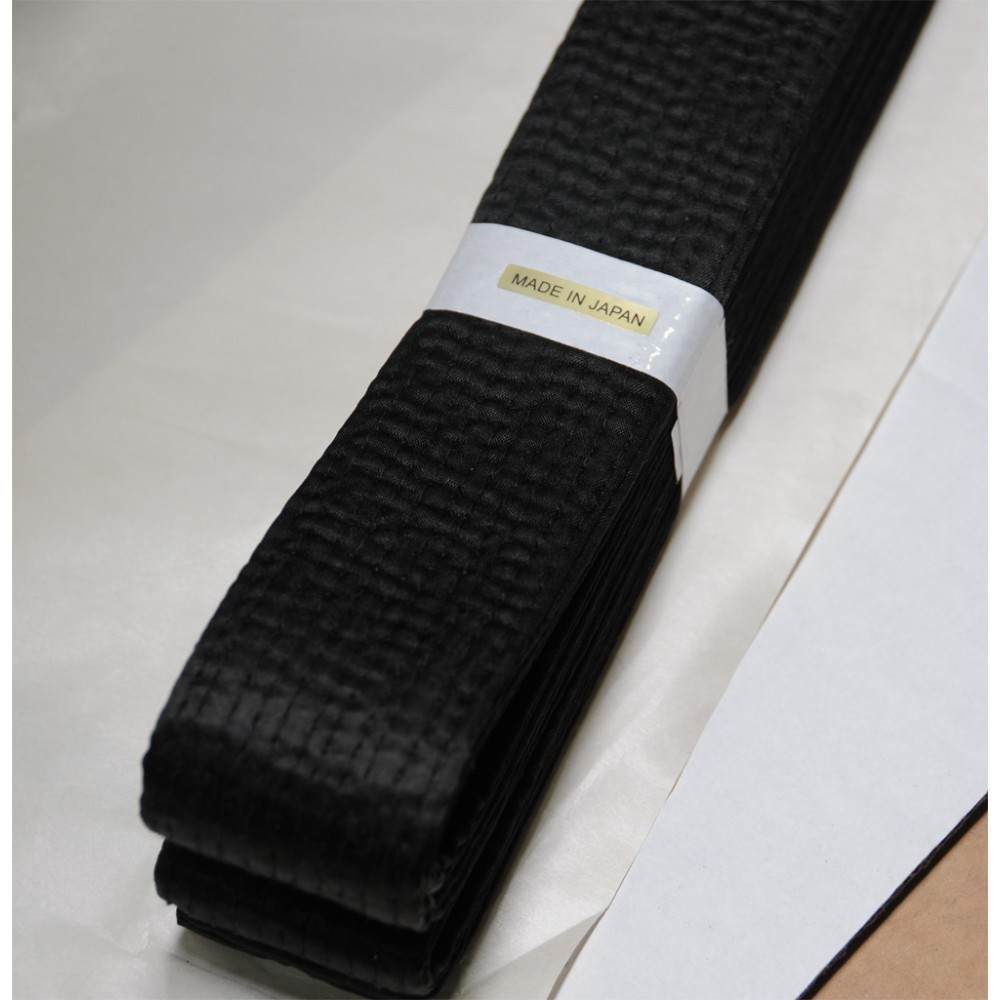 Karate Black Belt For Men Tokaido Japanese SKIF Black Belt - BLBK (PRO ...