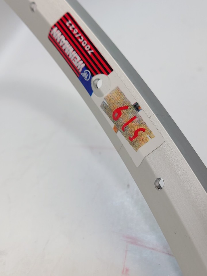 Weinmann 519 Alloy Bicycle Rim 700c 36 hole 622 Silver | eBay