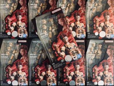 Bandai S.H.Figuarts Jujutsu Kaisen Ryomen Sukuna PVC&ABS Action Figure ...