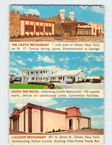 Postcard Castle Inn & Restaurants in NY USA | eBay