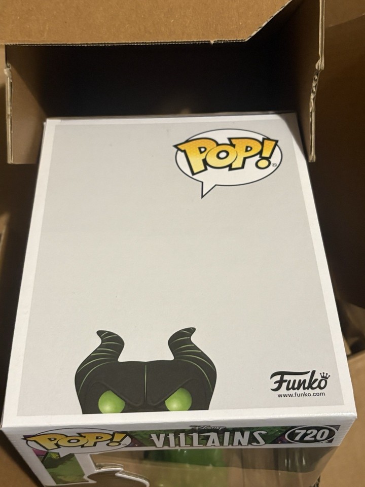 Funko POP! Disney Villains Maleficent as the Dragon GITD Boxlunch ...