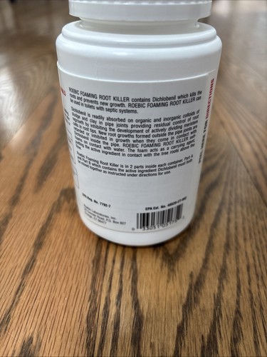 Roebic Foaming Root Killer FRK 1 Pound, Clears Pipes & Prevents Growth ...