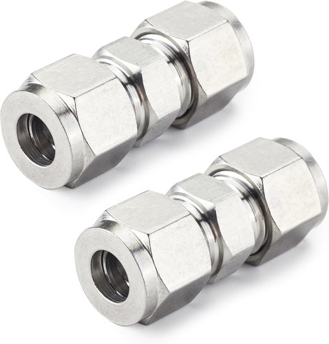 Metalwork Metric 304 Stainless Steel Compression Tube Fitting, 10mm OD, 2 Pcs | eBay