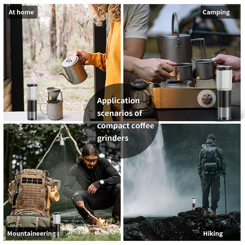 Electric Coffee Grinder Portable Coffee Bean Grinder Cup Battery ...