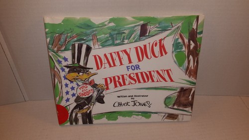 Daffy Duck for President by Chuck Jones (1997, Hardcover) USPS Dust ...