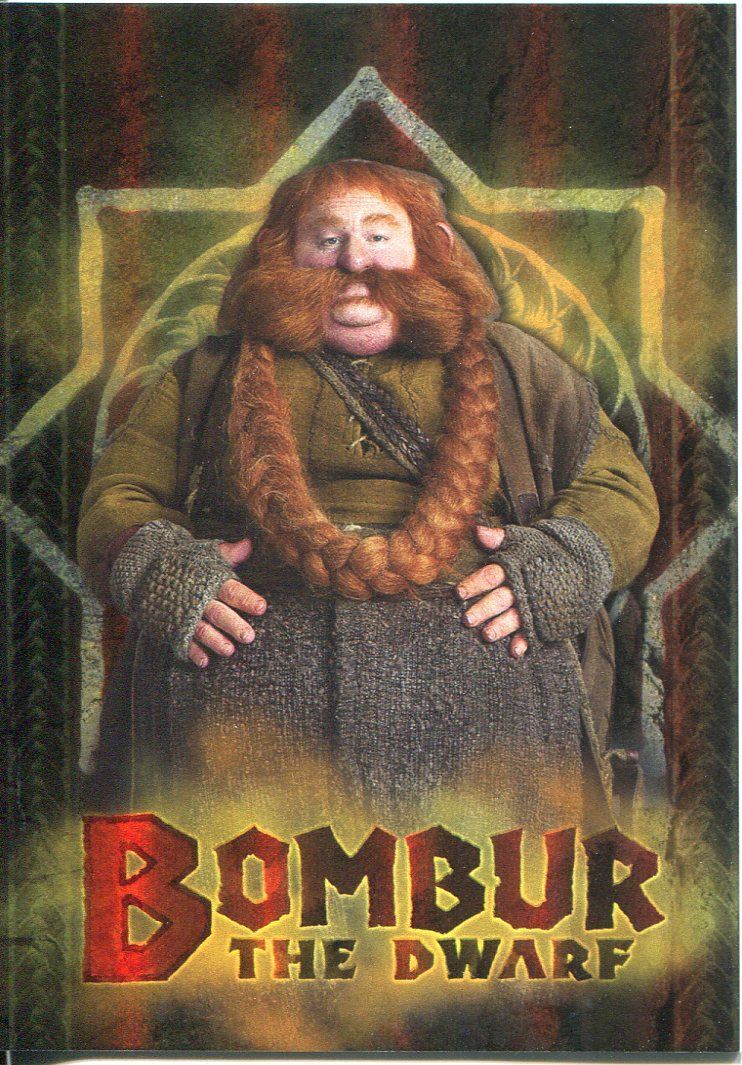The Hobbit An Unexpected Journey Character Chase Card CB-15 Bombur The ...