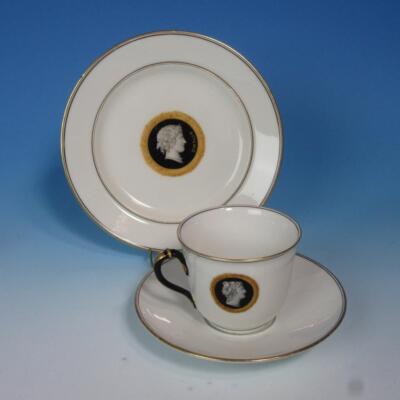 China - Greek Roman Medallion Mythology - 3 piece Plates/Cup/Saucer ...
