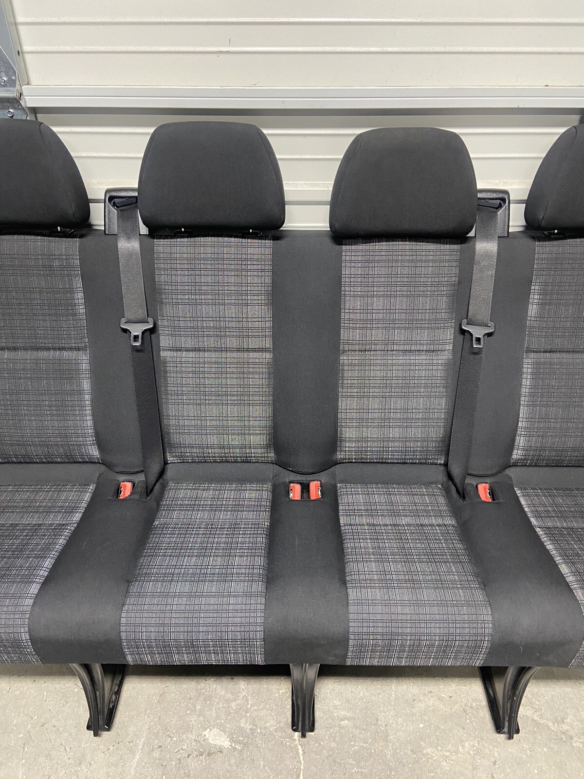 2007-2018 Mercedes-Benz Sprinter OEM 4th row seat 4 passenger cloth | eBay