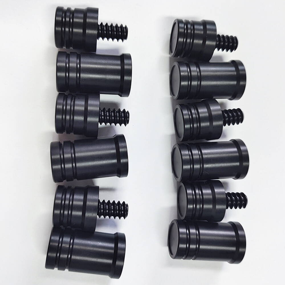 6Pcs 3/8x10 Joint Protectors/Joint Billiard Pool Cue Protector Black | eBay