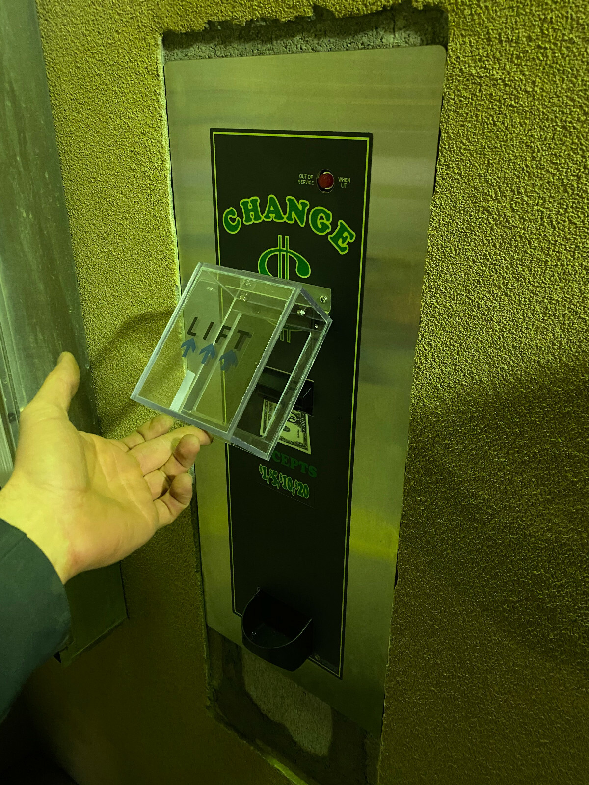 Universal Bill Validator & Card Reader Water/Dirt/Weather Cover Guard ...