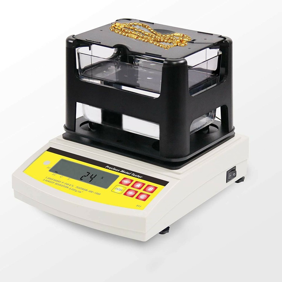 Precious Metal Analyzer Gold Purity Testing Machine Digital Density ...