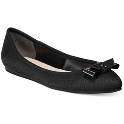 Bar III Flats Shoes Black Penguin Bow Flats Shoes 6.5 M | eBay
