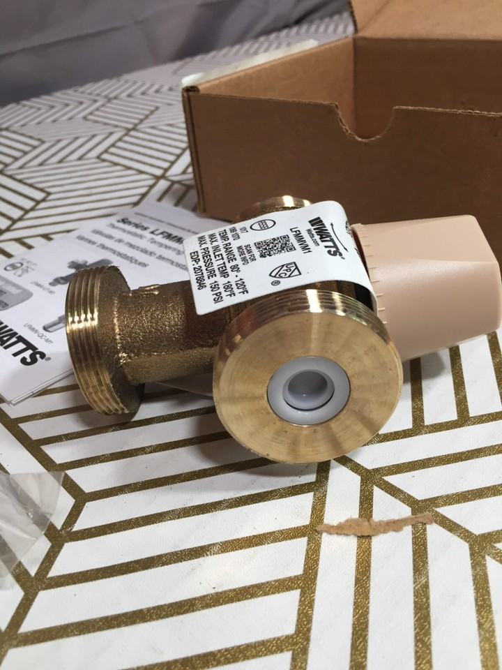 Watts Thermostatic Mixing Valve (1 Inch) (LFMMVM1-CPVC) EDP# 0559163 | eBay