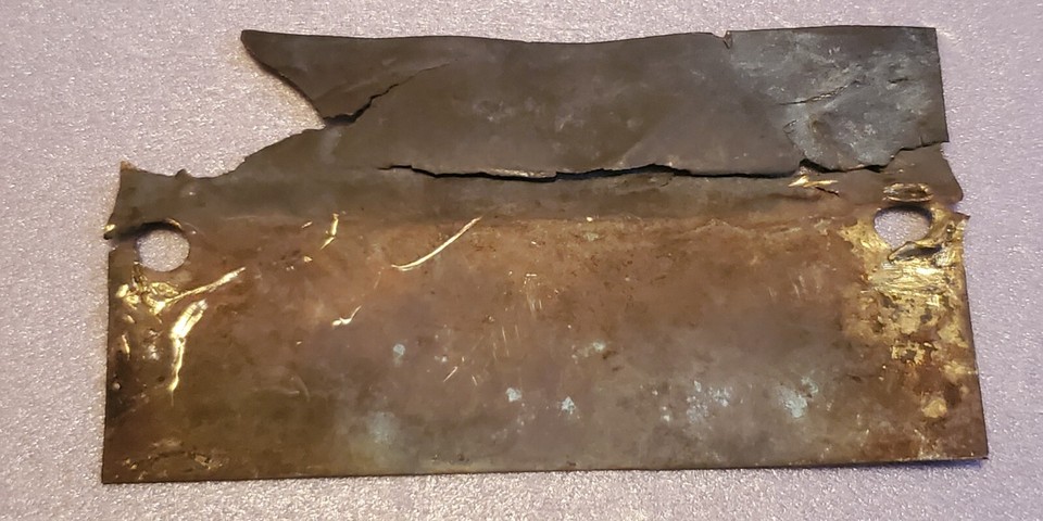 Antique Vintage Hit Miss Cushman Model C Engine 4hp Brass Tag Nameplate ...