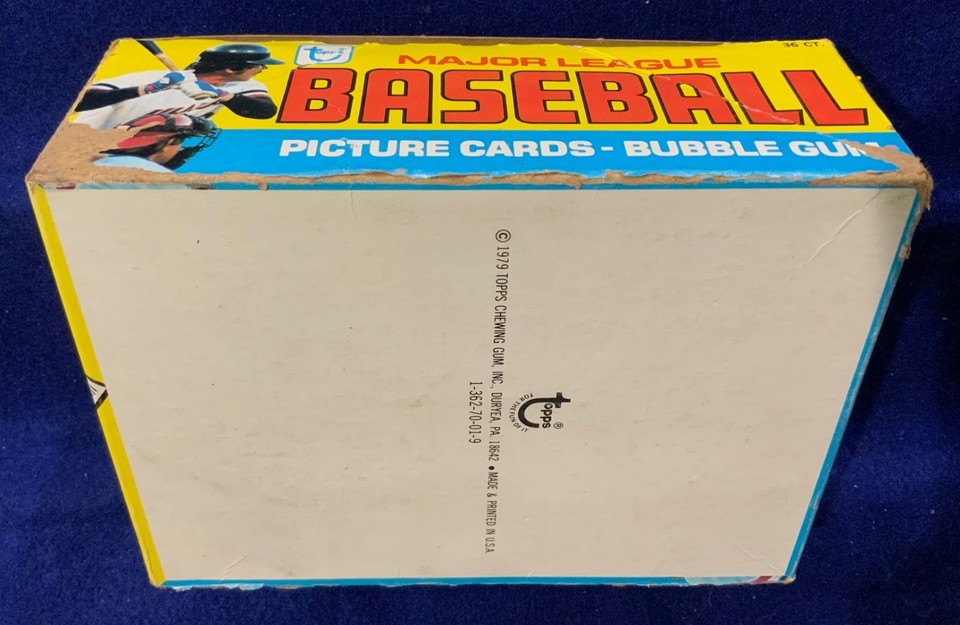 1972 1975 1982 2011 2012 2017 2018 2025 TOPPS BASEBALL EMPTY WAX BOXES ...