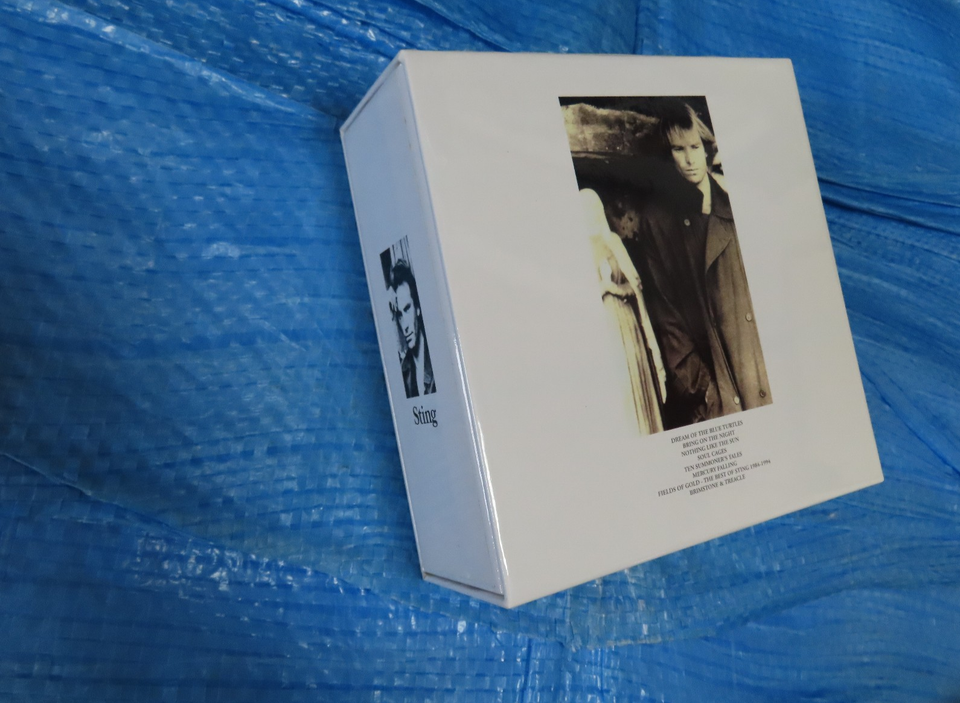 STING ... Nothing Like The Sun Empty PROMO BOX JAPAN for Mini LP SHM CD ...
