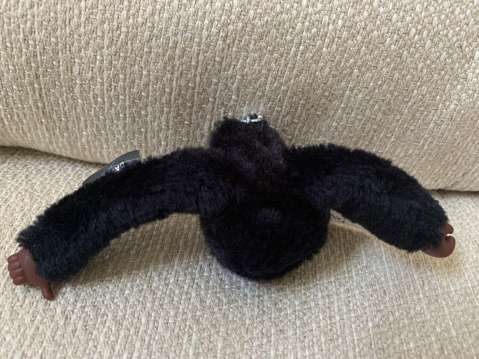 NWT KIPLING MONKEY KEYCHAIN KEY RING CHARM BLACK RED GRAY BLUE GREEN ...