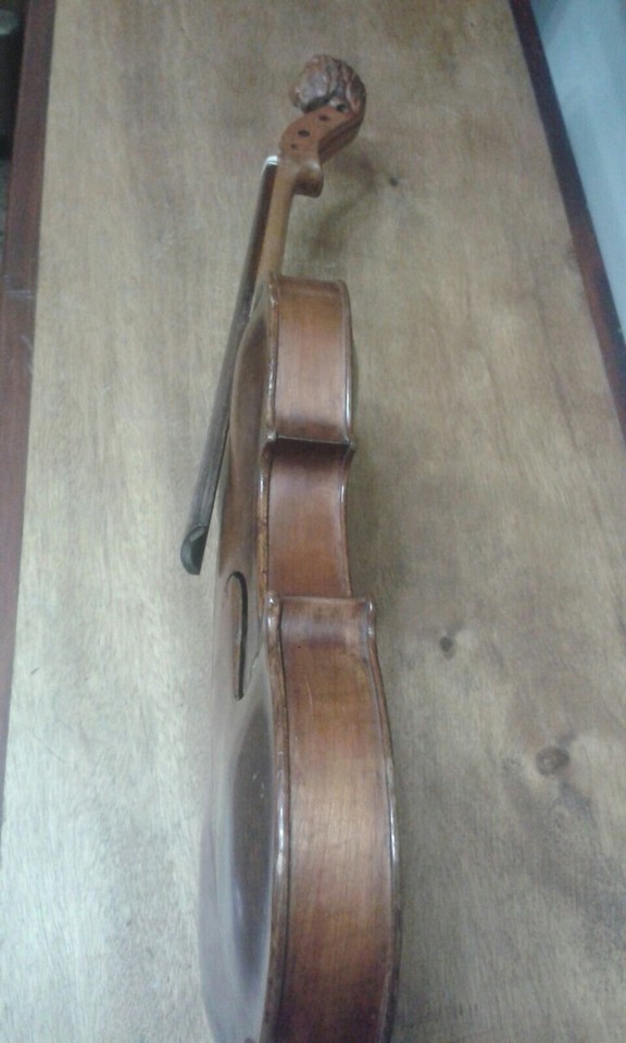 rare and antique violin unique shape | eBay
