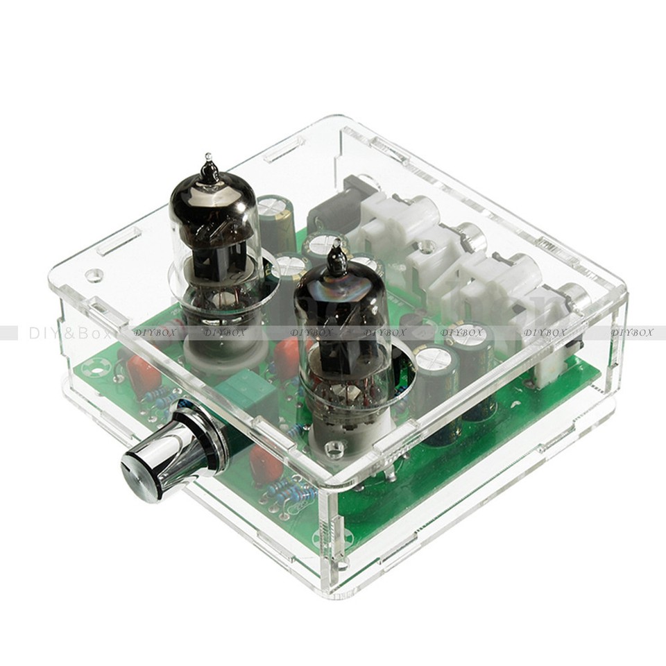 DIY KIT AC 12V 6J1 Valve Pre-amp Tube PreAmplifier Board Headphone ...