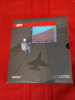 JET Flight Simulator Commodore Amiga (No Disk) | eBay
