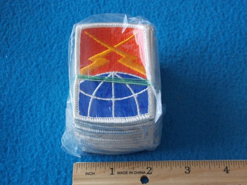 BUNDLE OF 20 - U.S. ARMY 160th SIGNAL BRIGADE COLOR PATCHES - NEW 4/86 ...