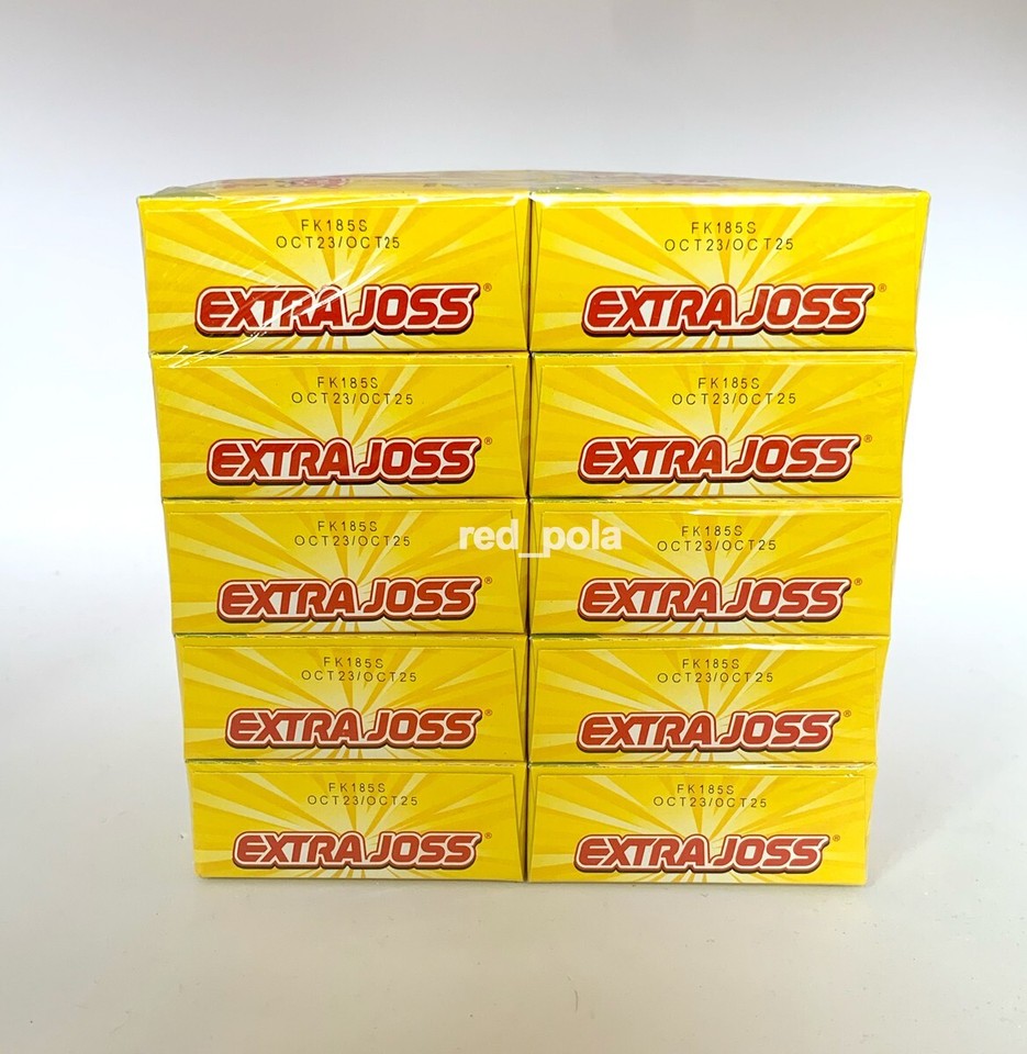 EXTRA JOSS Active Flavour 10 Box (60 Sachets) Energy Drink Powder Boost ...