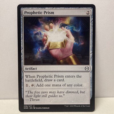 Prophetic Prism (238) Phyrexia All Will Be One MTG Magic The Gathering ...