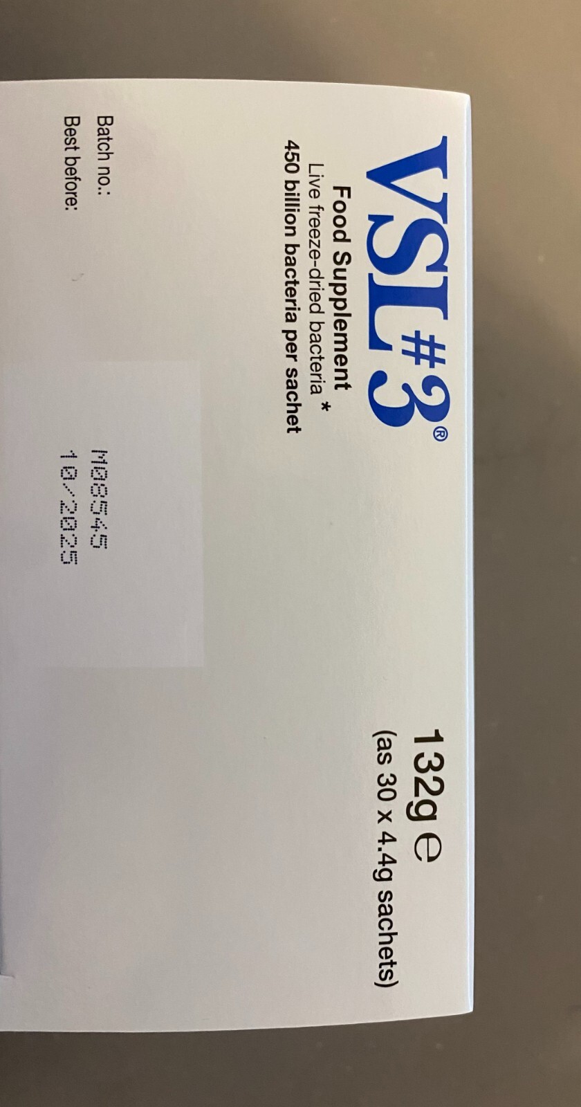 VSL 3 450 Billion Bacteria Powder Sachets - 30 Count New And Long ...