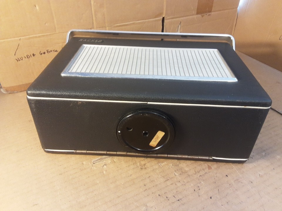 HACKER Sovereign II (RP25A) Portable Vintage 1967 Transistor Radio ...
