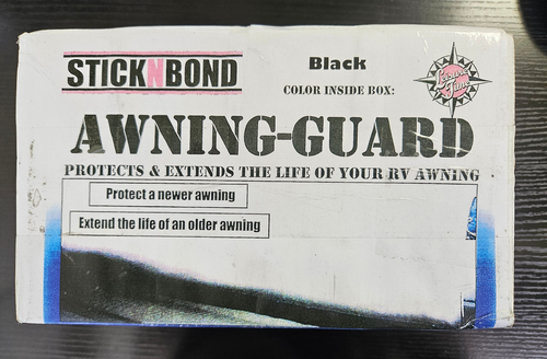 Leisure Time 60090 Stick N Bond Awning Guard for your RV - BLACK | eBay