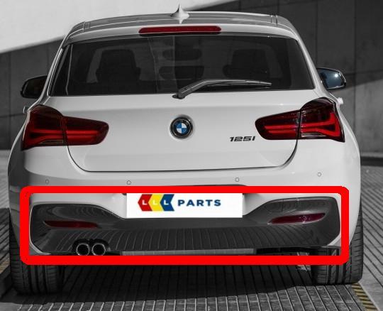 BMW 1 Series F20 M Sport 2015 Genuine Rear Bumper Diffuser PN ...