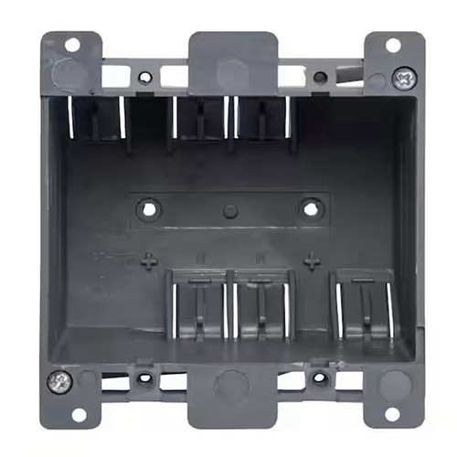 2-Gang 25 Inch Retrofit Standard Switch/Outlet Wall Electrical Box (Box ...