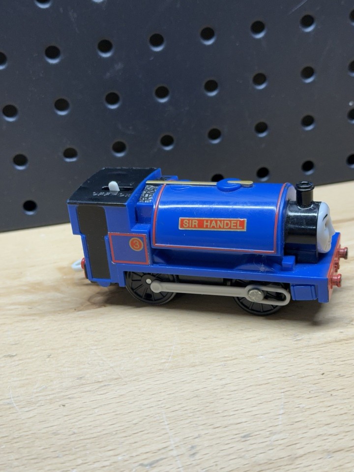 Thomas & Friends Sir Handel Thomas Trackmaster Motorized Train Engine ...