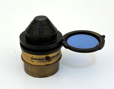 c.19th brass microscope substage condensor | eBay